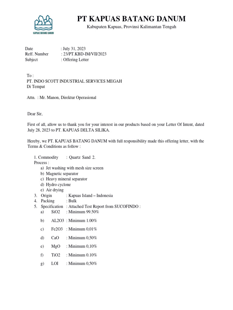 Fco Pt. KBD - Pt. Isis | PDF