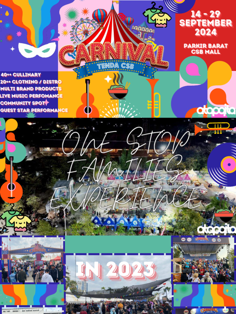 Carnival Tenda CSB 2024 Taman Ria | PDF