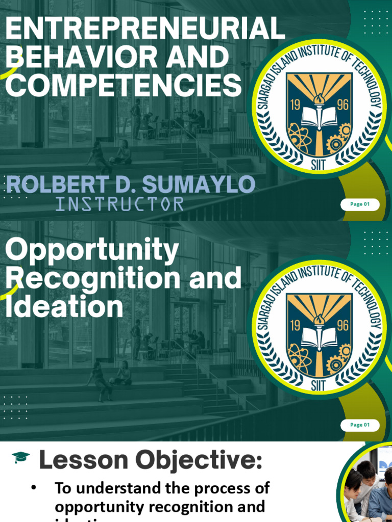 Market Opportunity Identification Guide | PDF | Feasibility Study ...