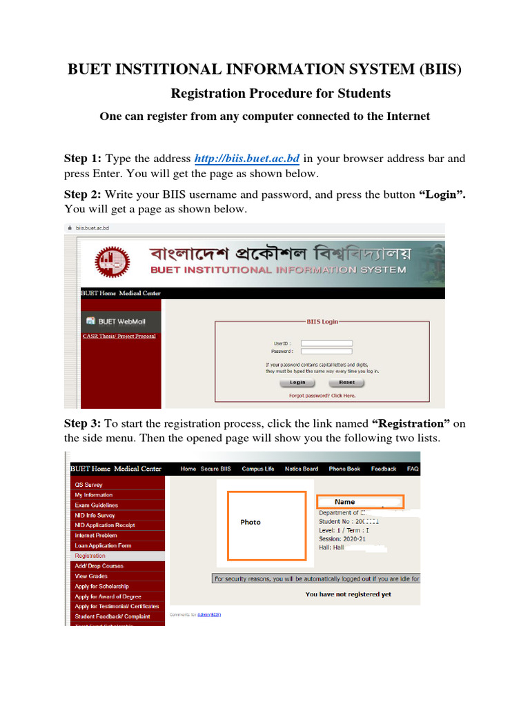 Registration Procedure | PDF | Business | Finance & Money Management