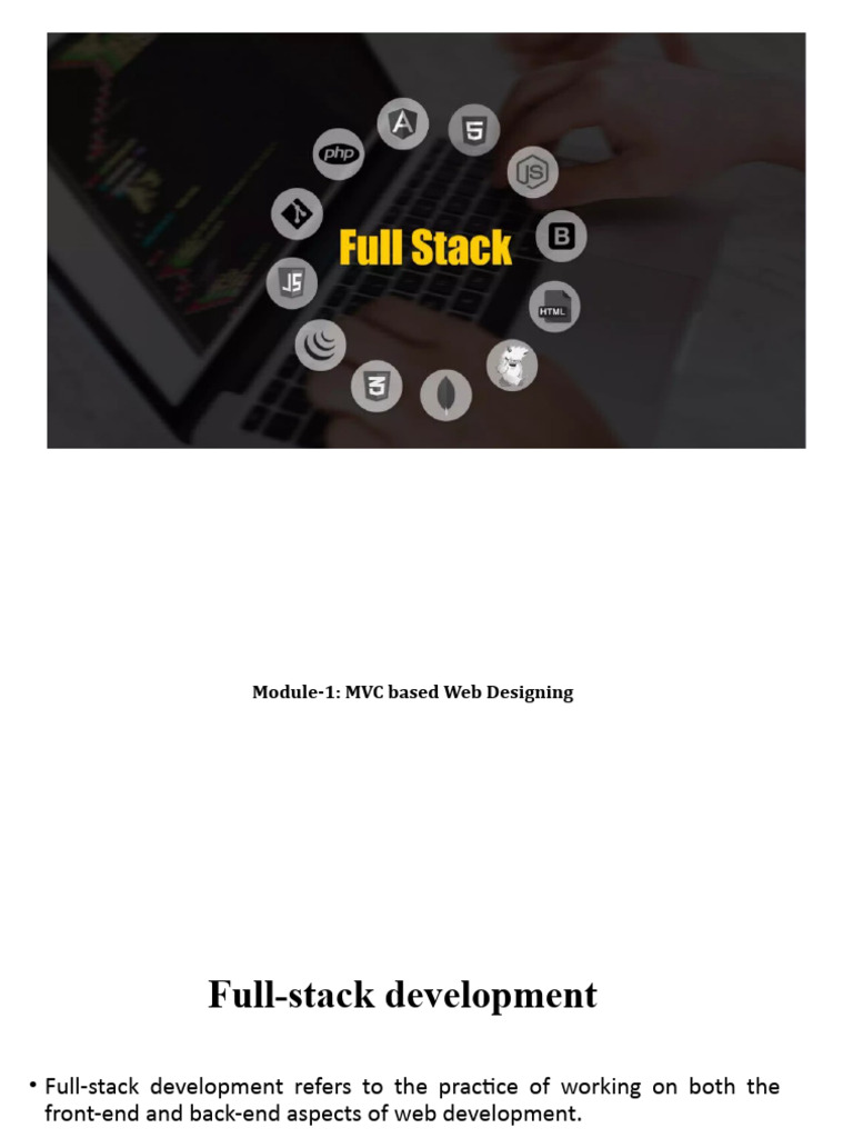 Fullsatck | PDF | Comma Separated Values | Model–View–Controller