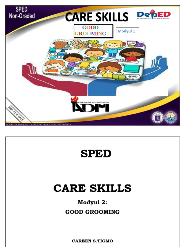 SPED-NG Care Skills M1 (Lesson3) | PDF