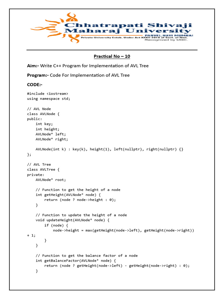 Practical No 10 Faiz | PDF | Computer Programming | Algorithms And Data Structures