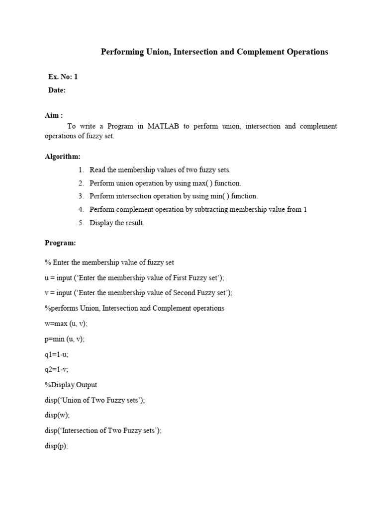Fuzzy Logic Experiments | PDF | Fuzzy Logic | Parameter (Computer ... Fuzzy Logic Experiments | PDF | Fuzzy Logic | Parameter (Computer ...