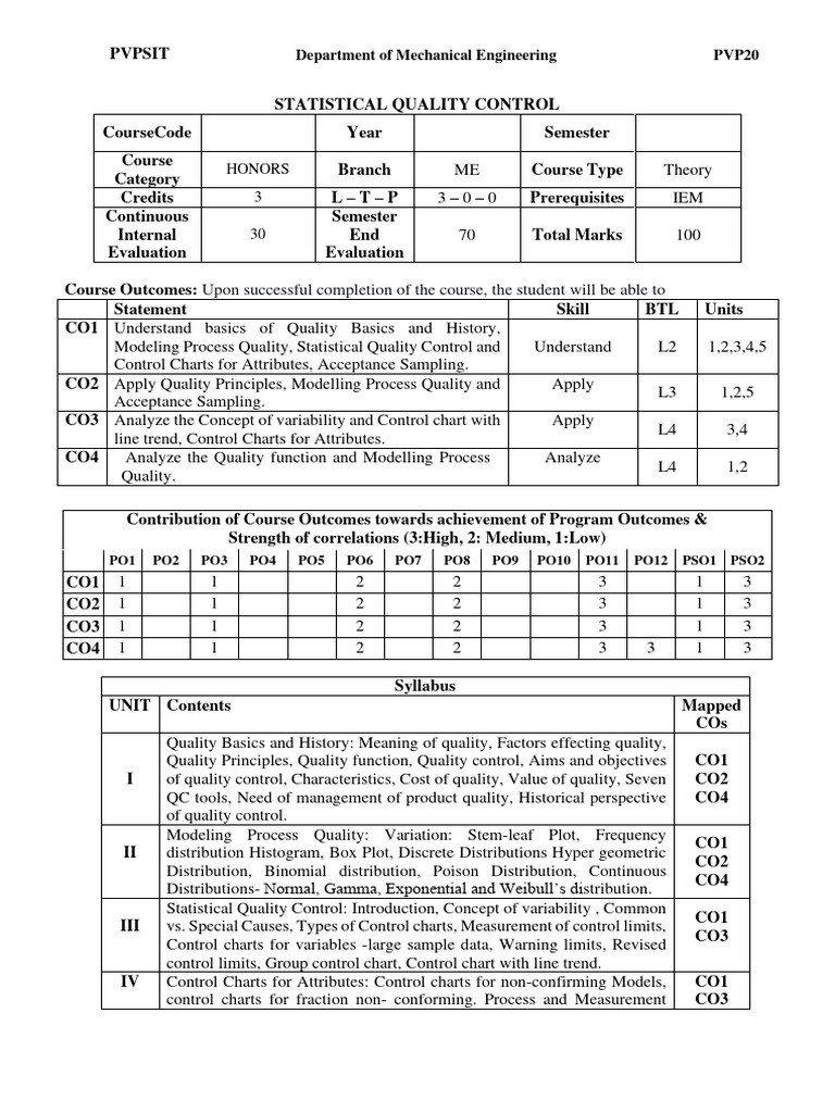 Statistical Quality Control | PDF | Statistics | Sampling (Statistics)