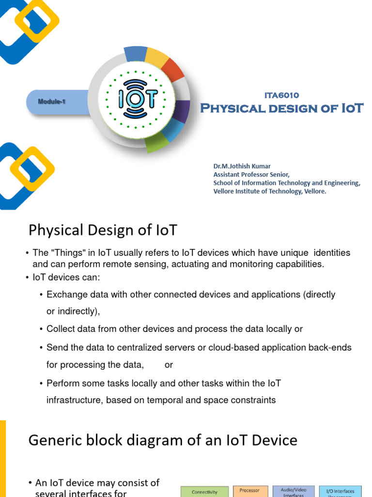 2-Physical Design of IoT-06-07-2023 | PDF | Internet Of Things ...