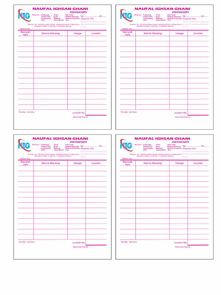 Nota Panjibuwono | PDF