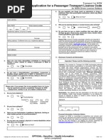 NSW Licence Application Form 1001 | PDF | Driver's License | Identity ...