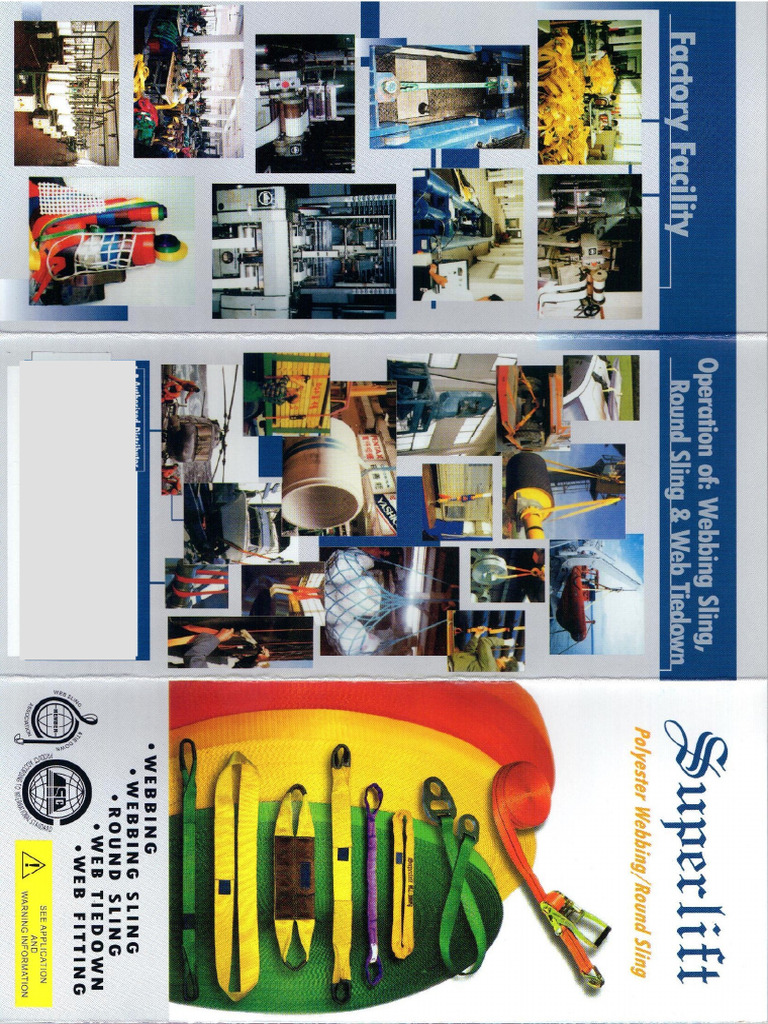 Superlift Polyester Webbing & Round Sling Brochure | PDF