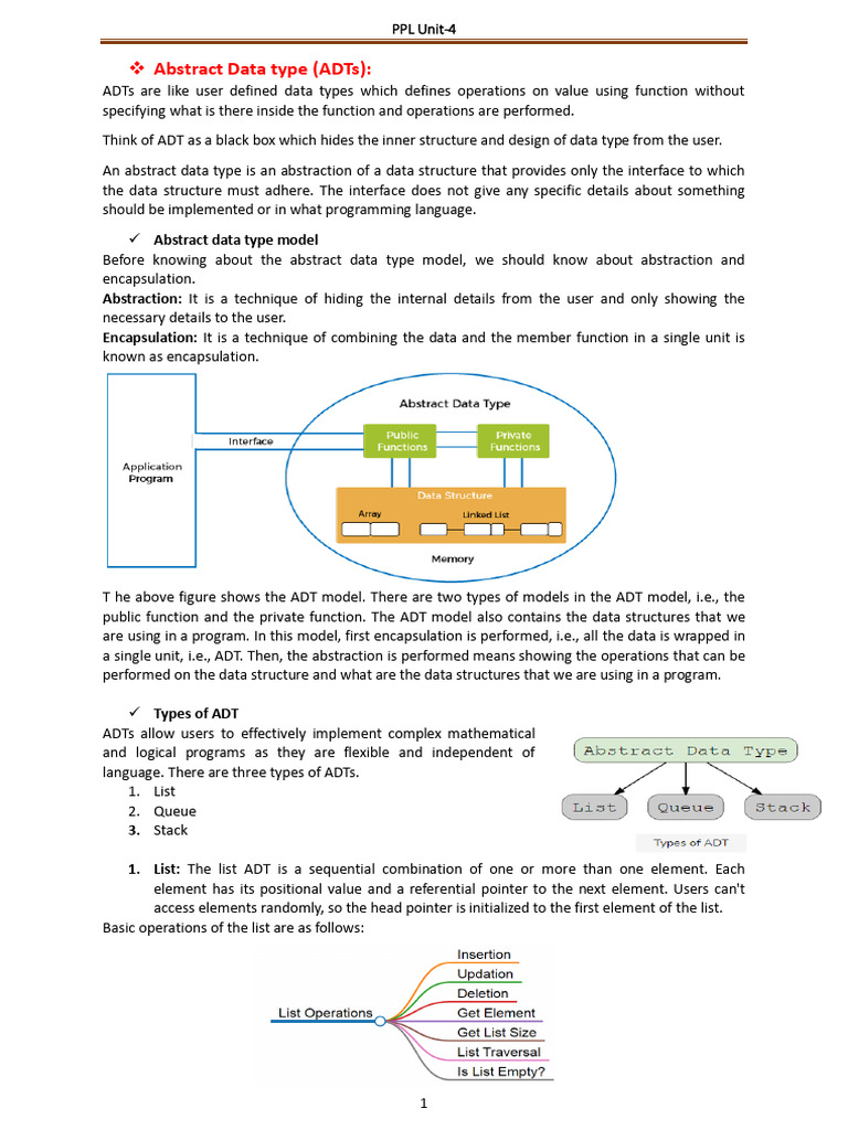 Unit-4 PPL | PDF | Inheritance (Object Oriented Programming) | Class (Computer Programming)