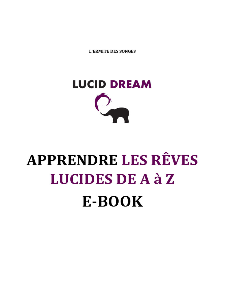 Apprendre les Rêves Lucides Facilement | PDF | Sommeil | Rêve