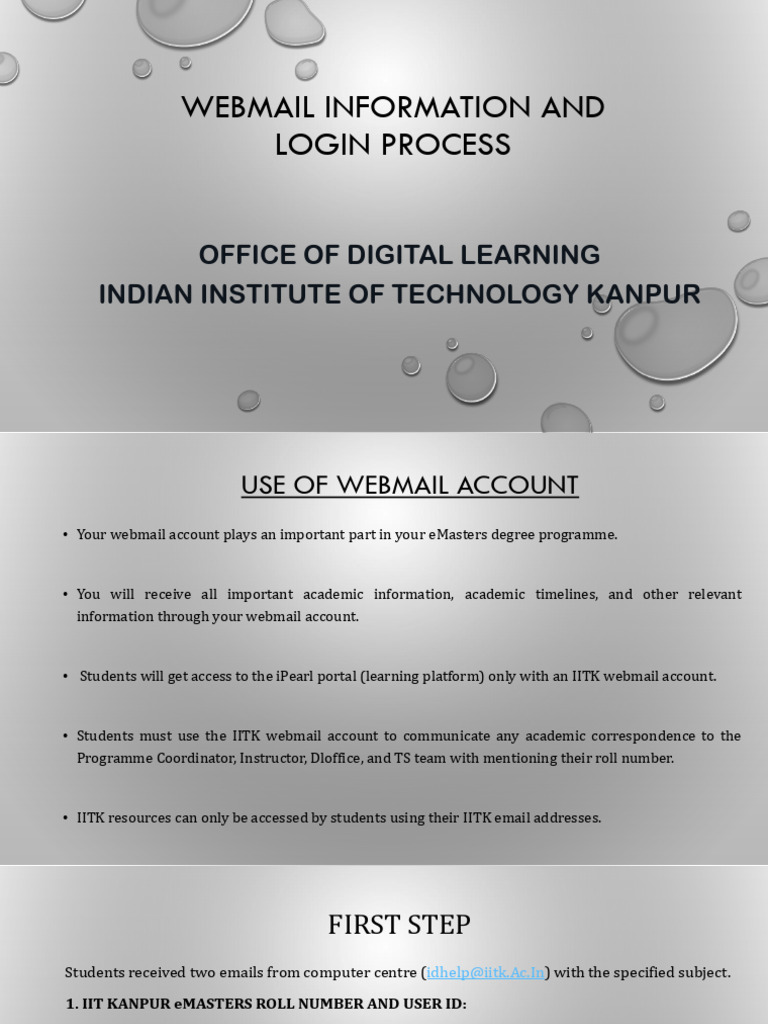 Webmail | PDF | Login | User (Computing)