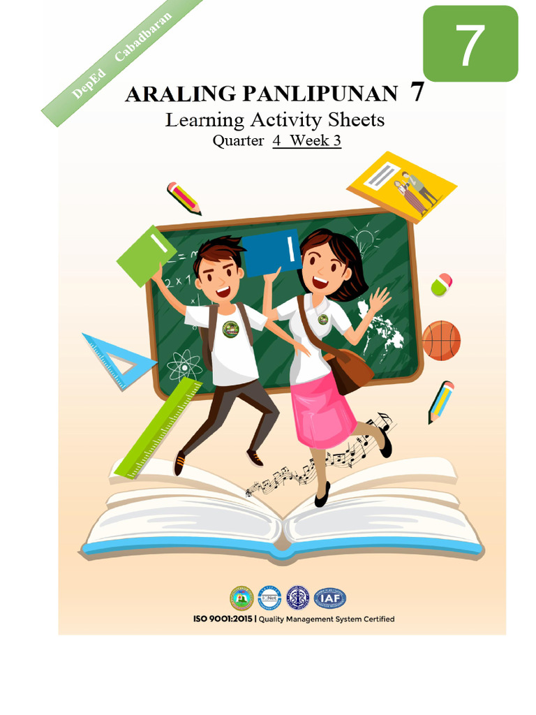 AP-7 Q4 Week 3 | PDF