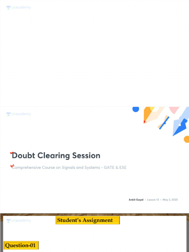 Doubt Clearing Session With Anno | PDF
