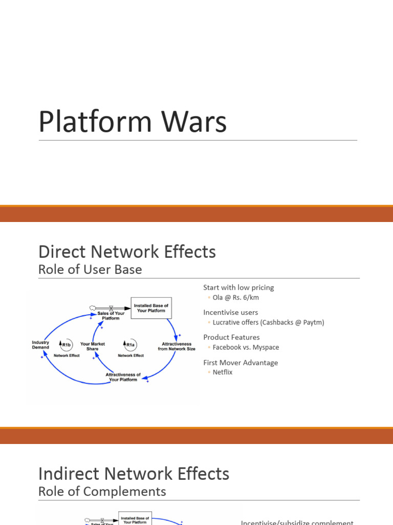 Platform Wars - Debrief | PDF | Business | Computers