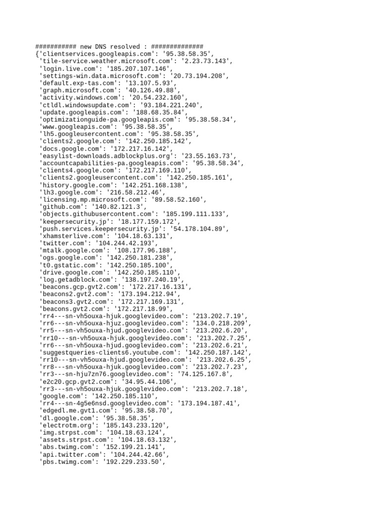 DNS IP Traffic Info | Download Free PDF | Network Architecture ...