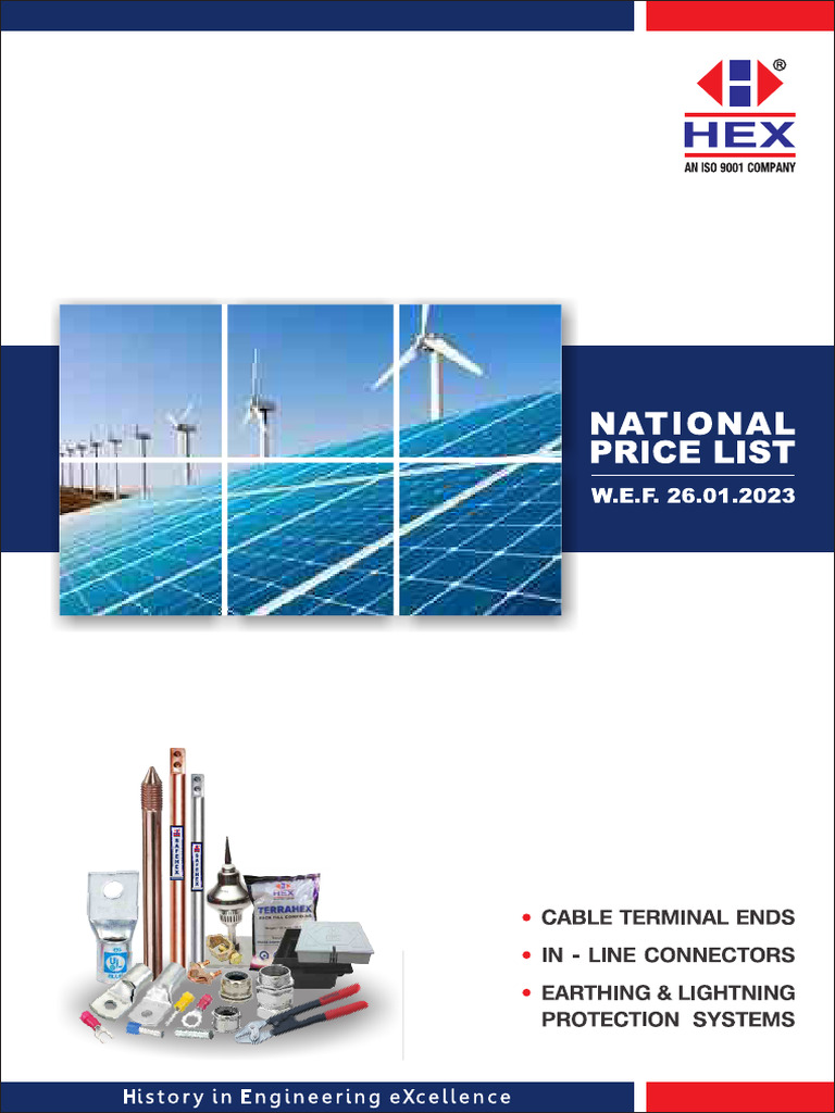 National Price List | PDF