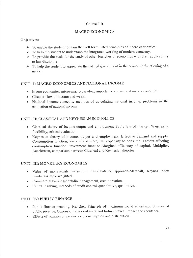 Macroeconomics 1 Pdf