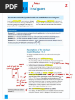 3.6 Deviation from Ideal Gas Law Student Key | PDF | Gases | Temperature