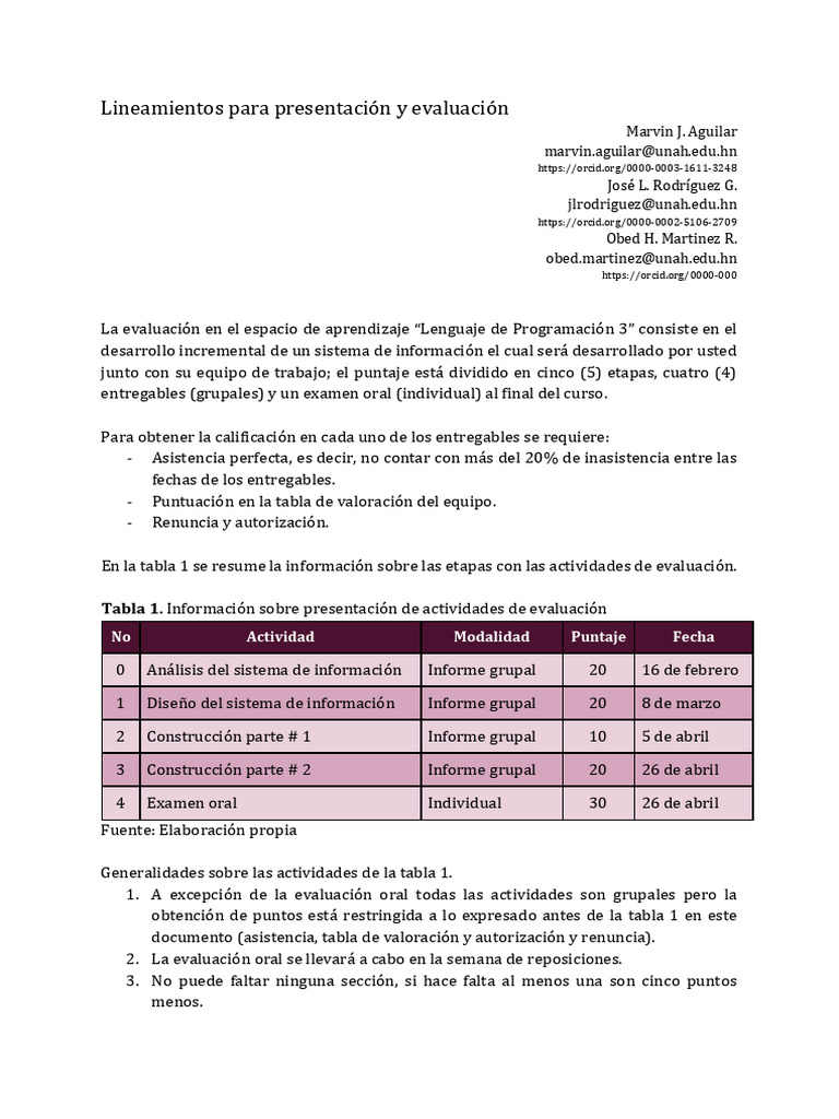 Evaluación en Lenguaje de Programación 3 | PDF | Caso de uso | Diseño