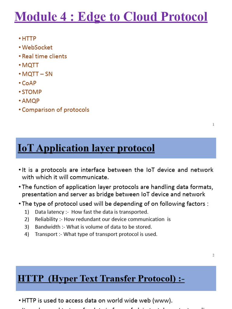 Module 4 | PDF | Networking | Internet & Web