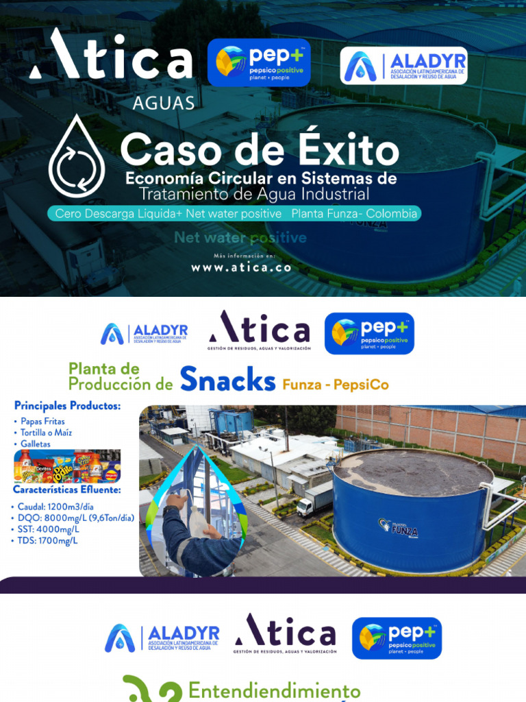 Atica Pepsico - Planta Zero Liquid Discharge - Andres Contreras | PDF
