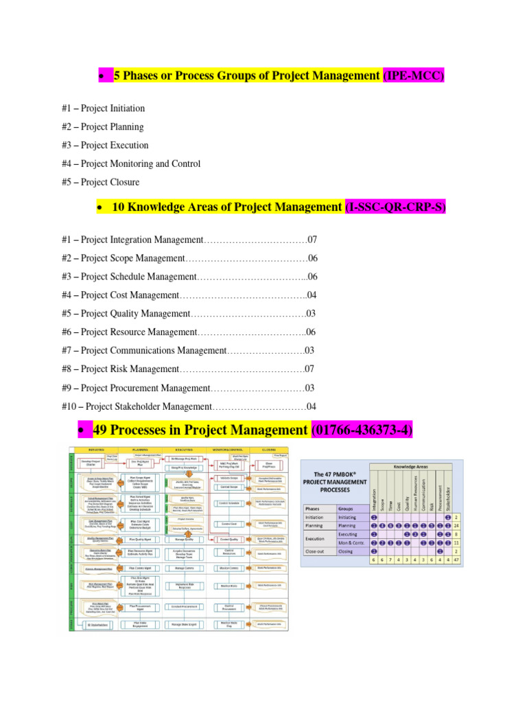 PMP Group, Process, Principles, Performance Domain | PDF | Risk ...