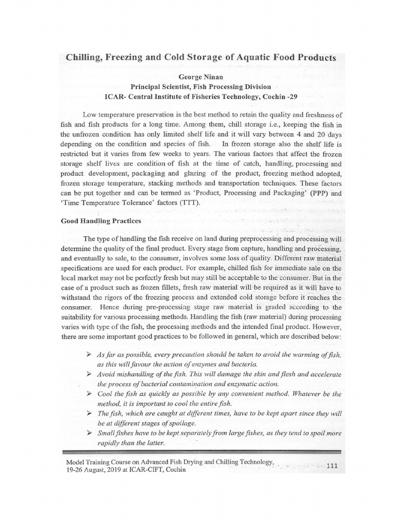 12_Chilling freezing and cold storage | PDF