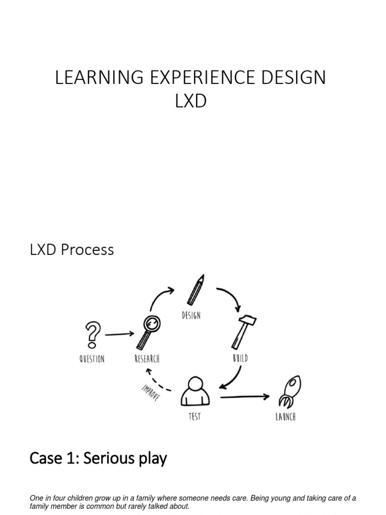 Lxd Case Studies Pdf Educational Technology Learning