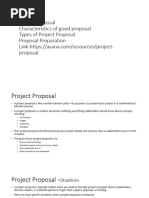 Project Proposal Background Guide | PDF | Goal | Project Management