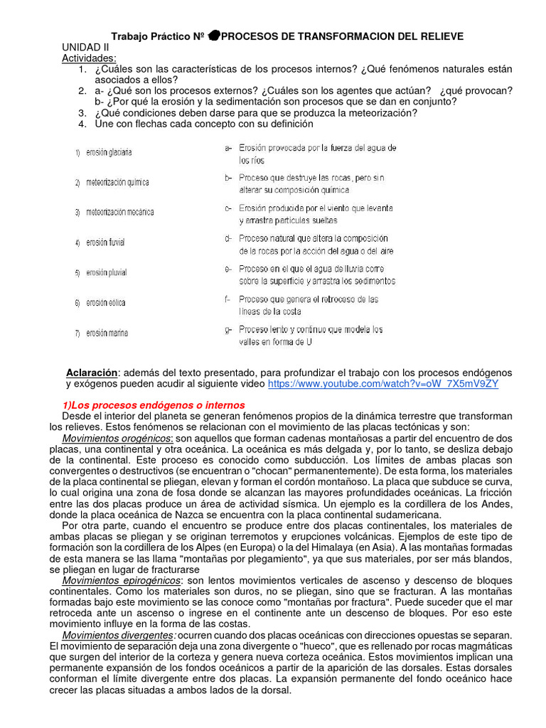 9 PROCESO TRANSFORMACIÓN DEL RELIEVE - Editado - 072015 | PDF | Placas ...