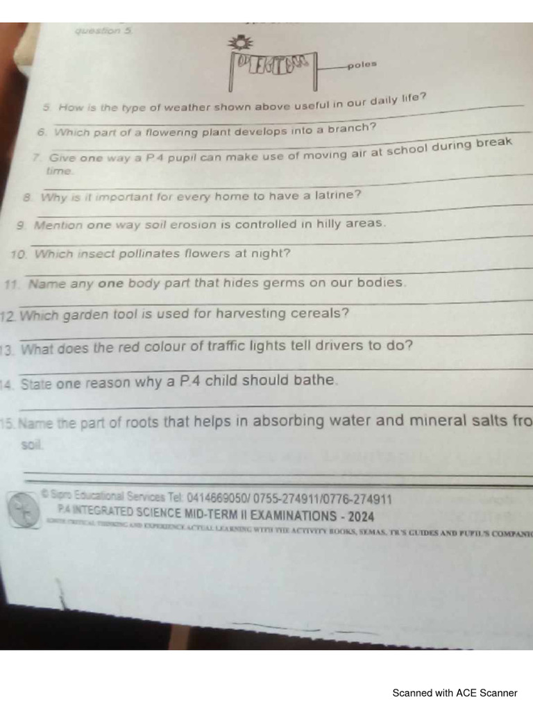 SIPRO P4 SCI MIDTERM 2 2024 at PROF - MOSES VIP | PDF