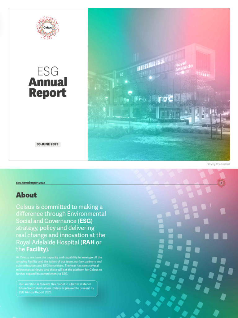 2023 ESG Annual Report 1 | PDF | Sustainability | Waste