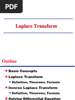 Laplace Transform Cheat Sheet | PDF