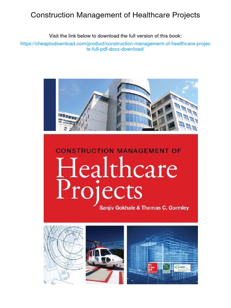 Construction Management of Healthcare Projects., 978-0071781916 | PDF ...