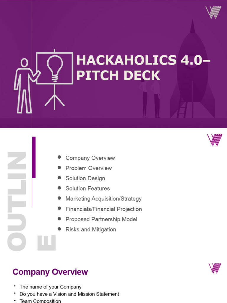 Pitch Deck Format | PDF | Business Model | Business
