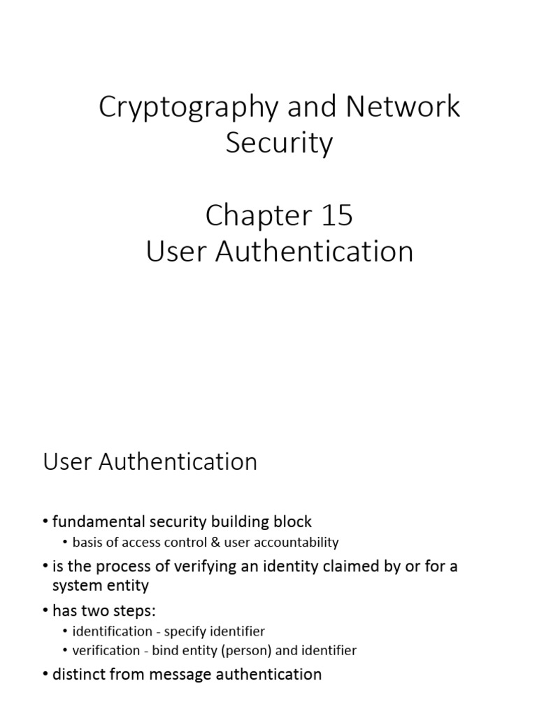 Lecture 08 | PDF | Authentication | Public Key Cryptography
