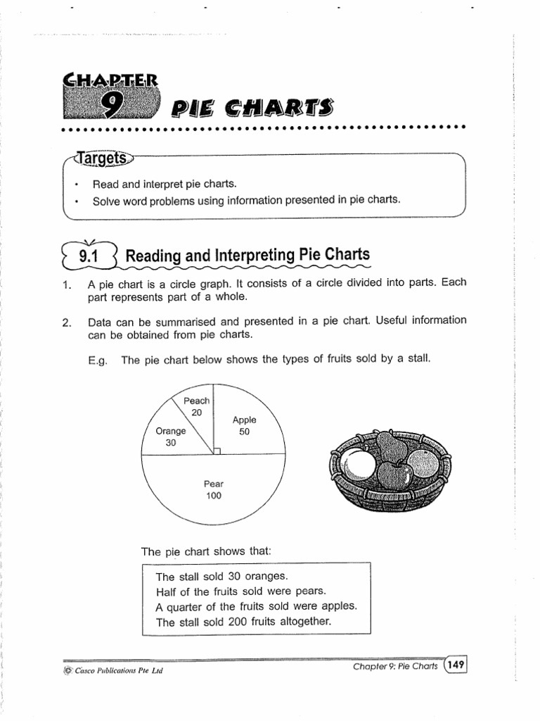 Chapter 9 - Pie Charts | PDF