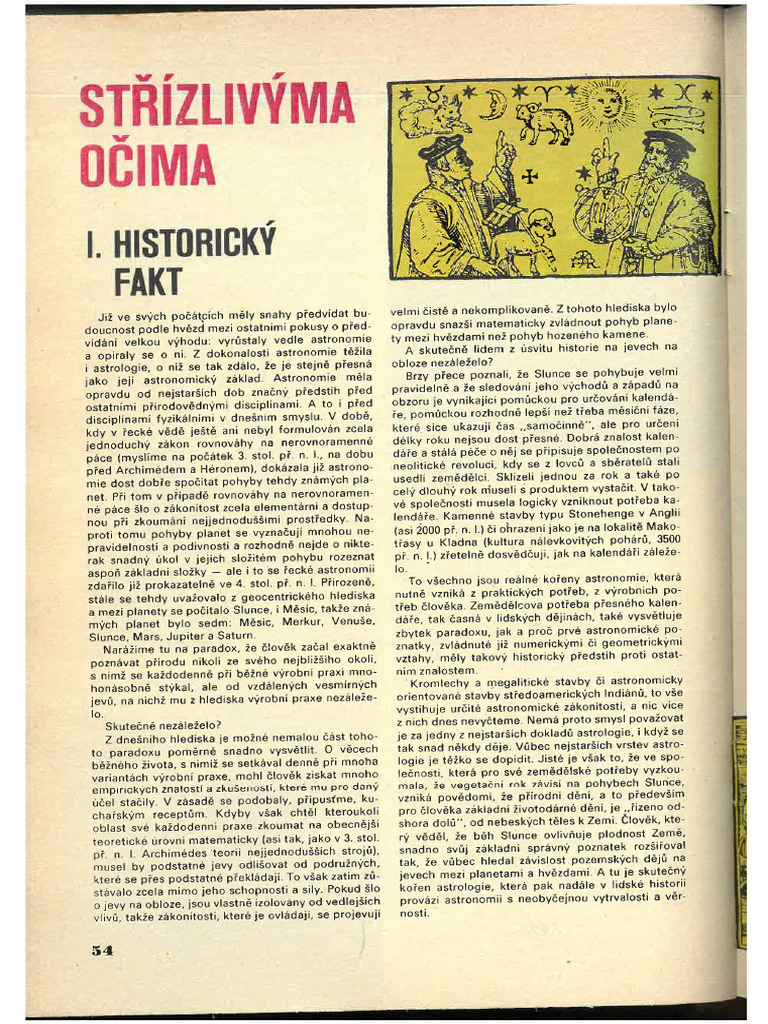 Horsky - Spurek, Strizlivyma Ocima | PDF