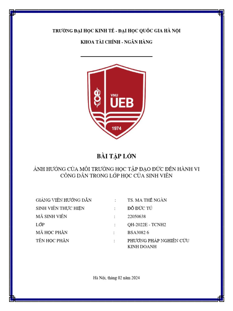 Bài tập lớn ueb | PDF