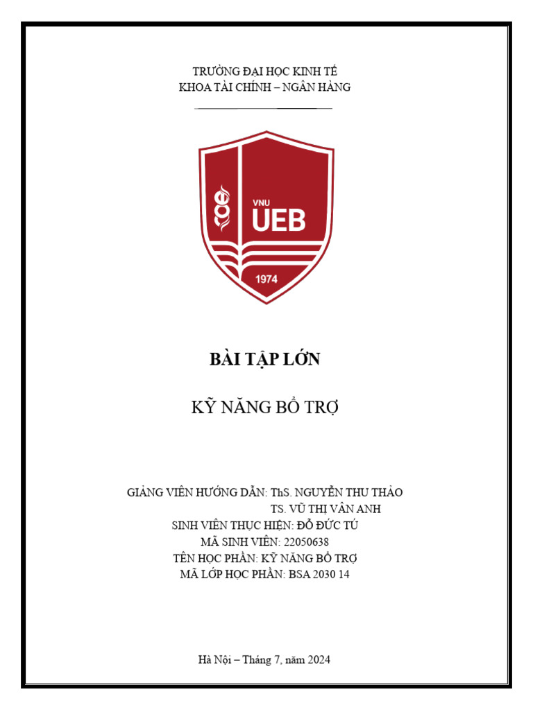 K Năng B TR UEB | PDF