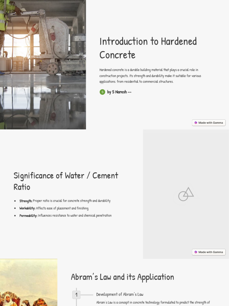 Unit Iii | PDF | Concrete | Materials Science