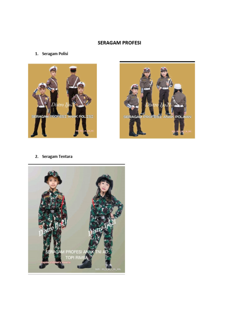 Seragam Profesi | PDF