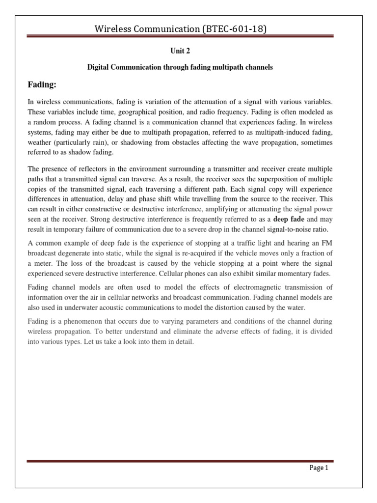 Module 2 Notes Pdf Wireless Telecommunications Engineering 