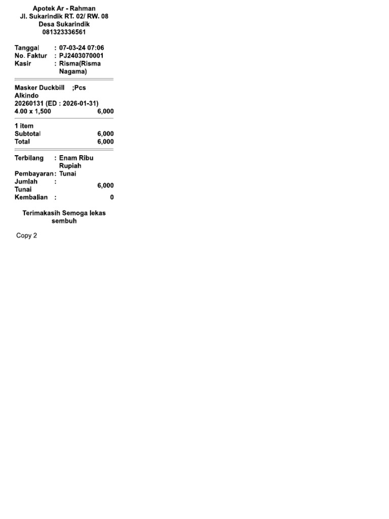 Struk | PDF