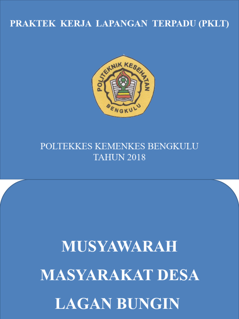 MMD Desa Lagan Bungin | PDF