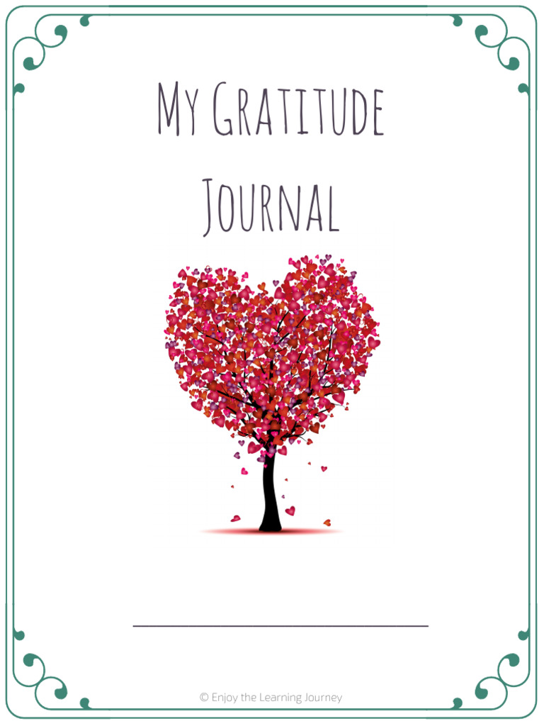31-Day Gratitude Journal Template | PDF