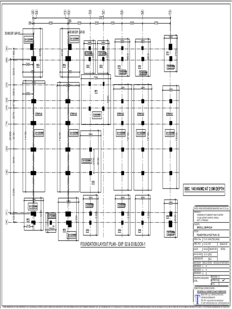 Foundation Block - 01 (Expan. 02&03) | PDF
