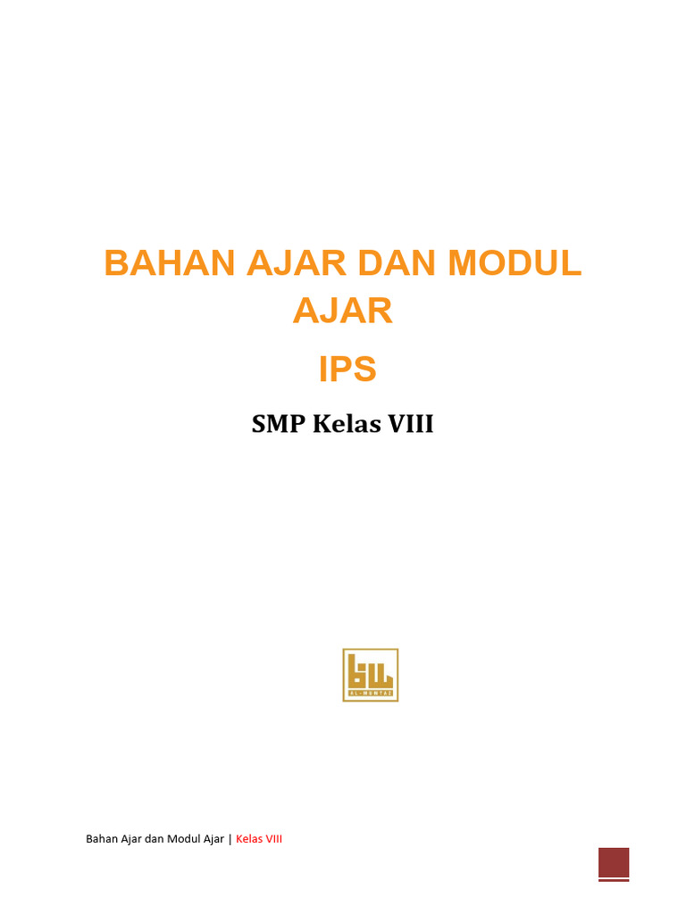 Modul Ajar IPS 8 2024 | PDF
