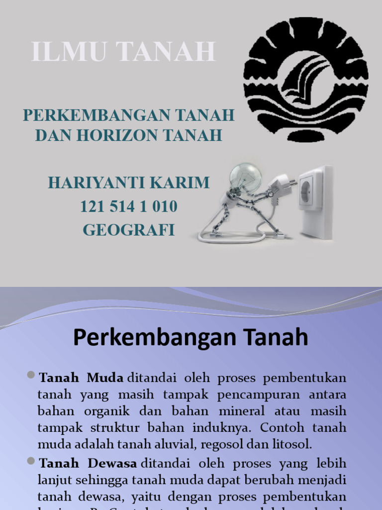 Perkembangan dan Horizon Tanah | PDF | Sains & Matematika